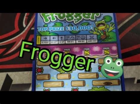 Frogger 🐸33 Scratch Off Tickets Wins Lottery Frogger Youtube