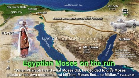Midian Maps And Videos Casual English Bible