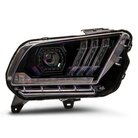Raxiom Ford Mustang Led Headlights 13 14 Black Wheelflip