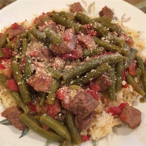 Green Bean Stew Arabic Recipe Syrian Green Beans Iraqi Bean Stew