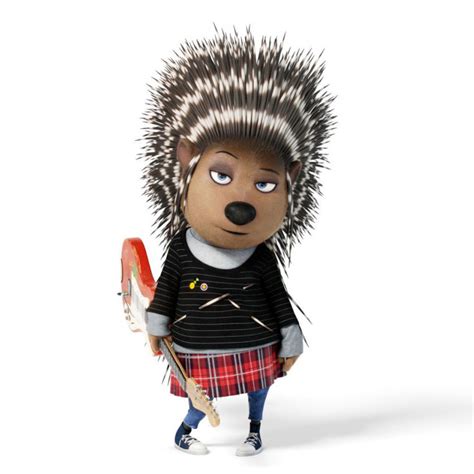 Scarlett Johansson A Prickly Porcupine In Sing”