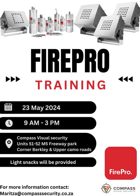 Firepro Compasssecurity Firesuppression Training Compass Visual