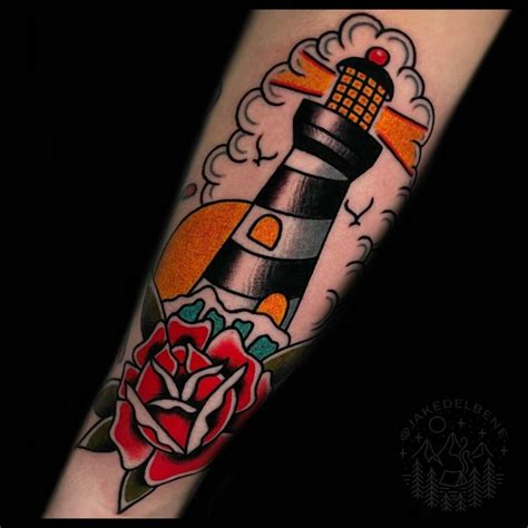101 Best American Traditional Lighthouse Tattoo Ideas That Will Blow Your Mind