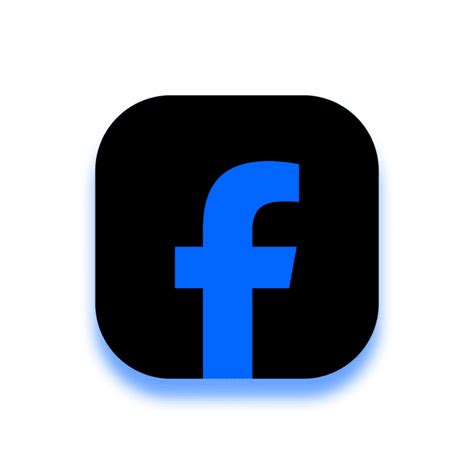 Black Facebook Logo Pngs For Free Download