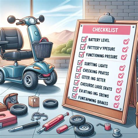 Mobility Scooter Maintenance Checklist Before A Trip