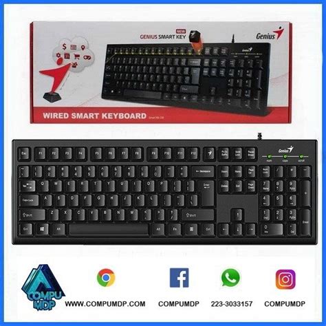 TECLADO GENIUS SMART KB-100 USB - COMPUMDP