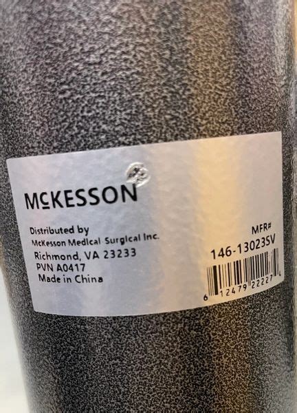 Mckesson 146 13023sv Manual Hydraulic Patient Lift Wo Sling New Free