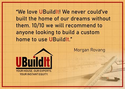 Ubuildit The Rovangs Built Their Home With Ubuildit And They Followed
