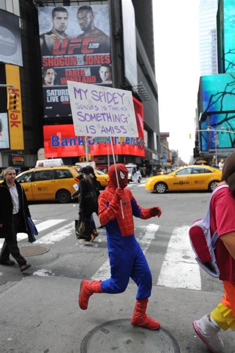 Times Square Spider Man Accused Of Groping Woman New York Daily News