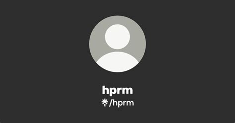 Hprm Instagram Facebook Linktree
