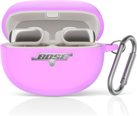 Bose Ultra Open Earbuds Silicone Case Cover White Smoke