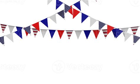 Flag Street United State America Usa Country National Downtown Urban