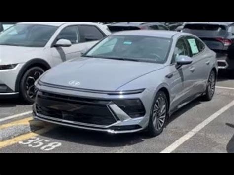 2024 Sonata Sel Hybrid 51 Mpg In Transmission Blue Color 32k Walk