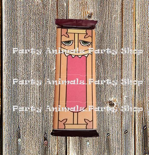 Yokai Watch Choco Bar Candy Wrappers Stickers 10 Per Set Etsy