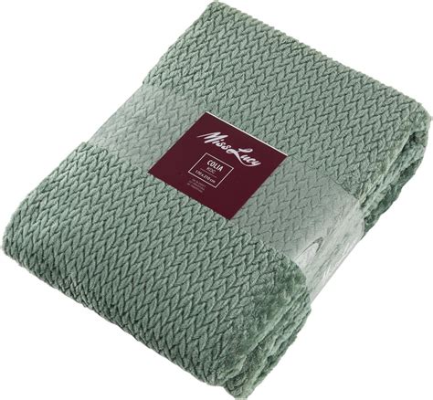 Miss Lucy Koc Polarowy Colia Zielony 170x200 Cm 151240 Opinie I