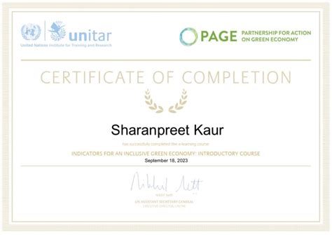 Sharanpreet Kaur On Linkedin Greeneconomy Unccelearn