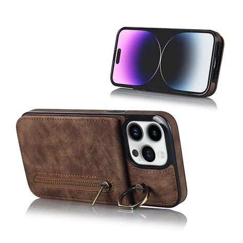 IPhone 14 Case Wallet Phone Case Casebus Wallet Phone Case Ring Holder Credit Card Slots
