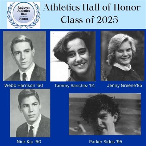 Congratulations To This Guy Parker Sides Crpc® Who Will Be Inducted Into The Andover Athletics