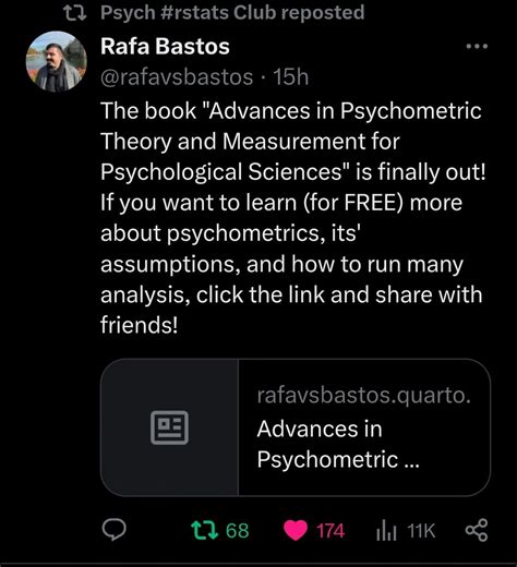 Psych Rstats Club On Linkedin Psychometrics Rstats R Cfa