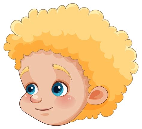 Free Vector Caucasian Cute Boy Face Vector