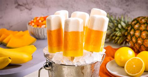 Pineapple Banana Candy Pops Dole