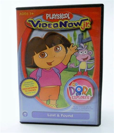 Playskool Video Now Jr Dora The Explorer Pvd Educational Disc Dora