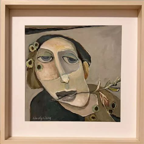 Quiet Face L By Wendy Wang