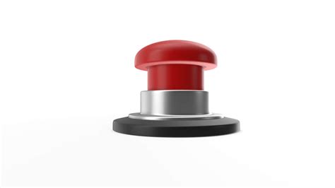 Red Push Button 3d Model By Hdpoly