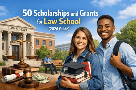 50 Scholarships And Grants For Law School 2026 Guide