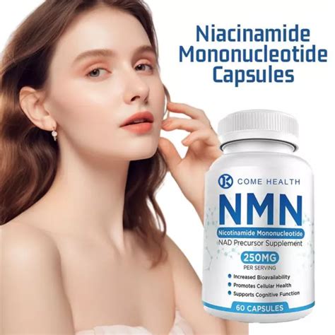 Nmn Nicotinamide Heart And Anti Aging Antioxidant Precursor Supplement 60
