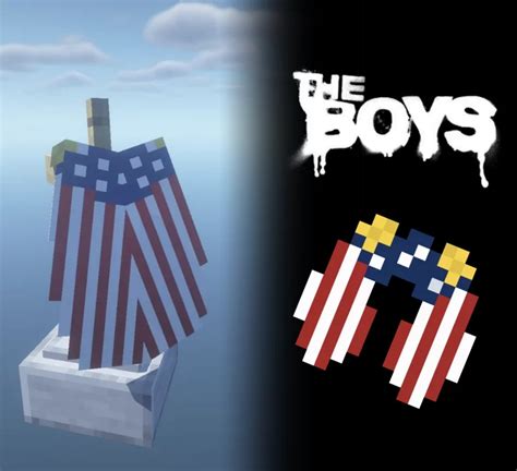 Homelanders Elytra Minecraft Texture Pack