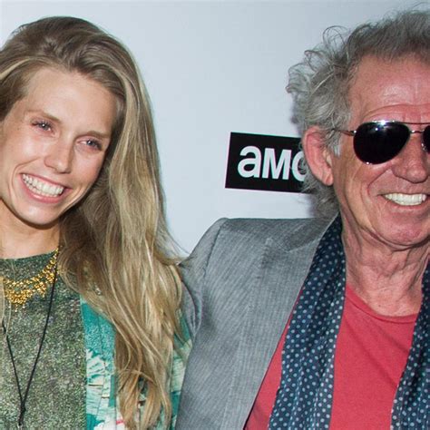 Keith Richards Daughter Strict Father Keith Richards Laid Down The