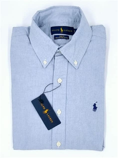 חולצת ראלף לורן גינס סמל כחול • סקוט קנדי