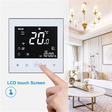 Lcd Wifi Voice Control Water Thermostat Controller Grandado