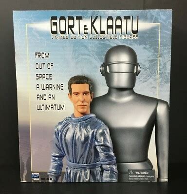 Gort And Klaatu Limited Edition Collectible Figures Day The Earth Stood
