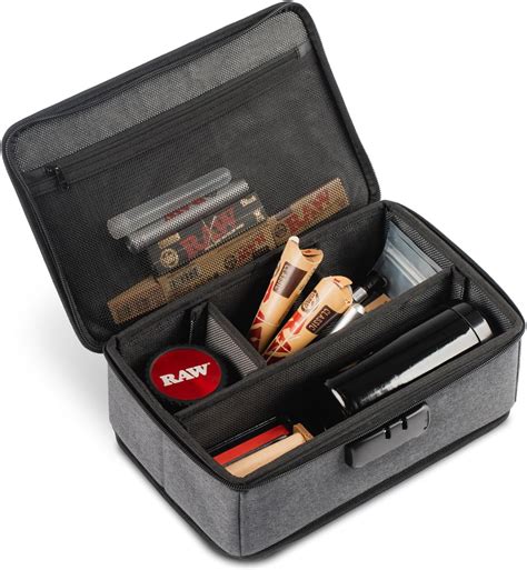 Roonin Smell Proof Box Smell Proof Bag Case With Lock