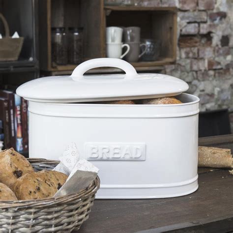 Ib Laursen Brødboks Bread Keramik Hvid