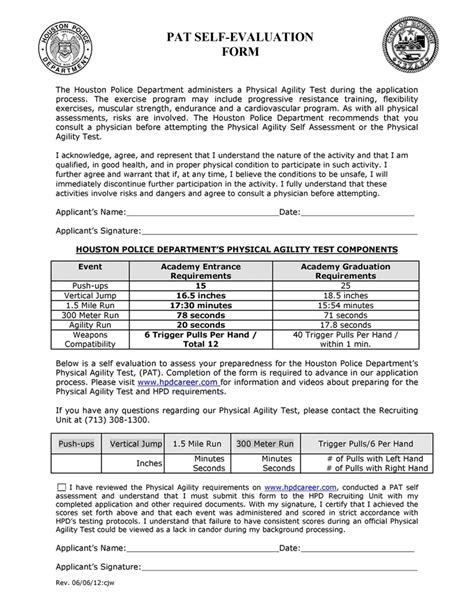 Self Evaluation Form 55 Free Forms And Guidelines Blue Layouts