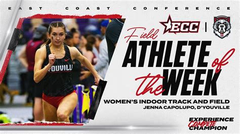 Capolupo Named Ecc Field Athlete Of The Week Dyouville University
