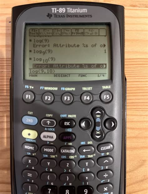 logs not working r ti calculators
