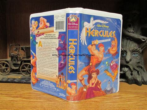 Walt Disneys Hercules Clamshell Vhs 1998