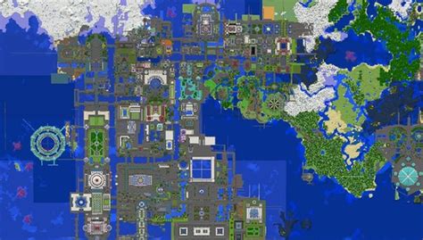Minecraft Planet Map