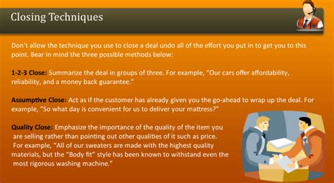 Closing Techniques Freshskills