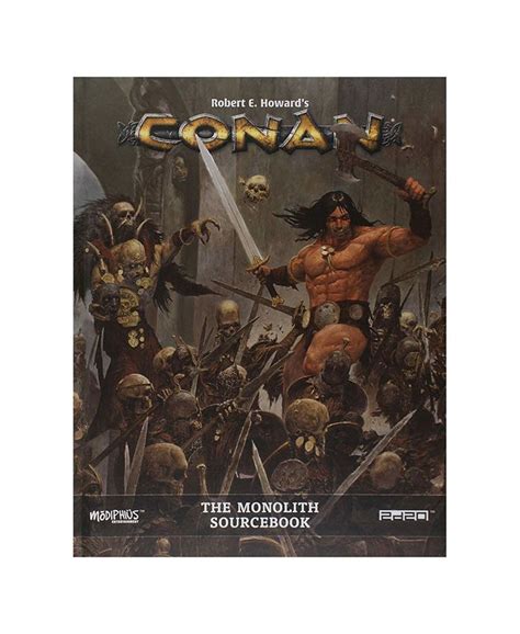 Modiphius Conan The Monolith Conan Rpg Supp Full Color Hardback