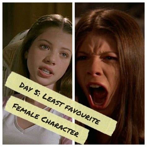 Day 5 Least Favourite Female Character Dawn Summers Especially In
