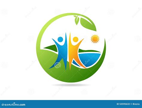 Physical Therapy Logo Stock Vector Illustration Of Beauty 53595632