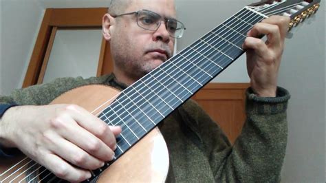 Allegretto In C By Carcassi For 10 String Guitar From Méthode Compléte Pour La Guitarre Op59