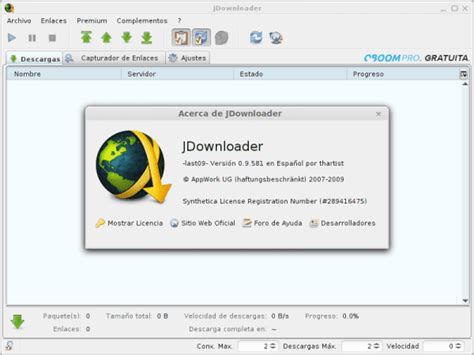 Cómo instalar la última versión de jDownloader en cualquier distro Linux