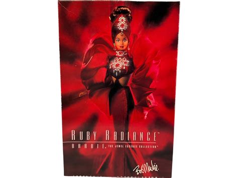 Lot Bob Mackie Ruby Radiance” Barbie 1996 15520
