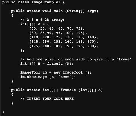 Solved Public Class Imageexample2 Public Static Void